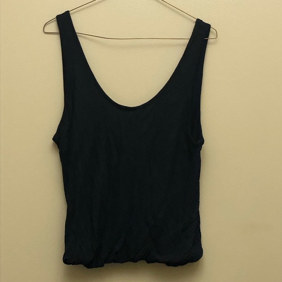 We The Free | Tops | Nwt We The Free Black Deep V Lightweight Linen ...